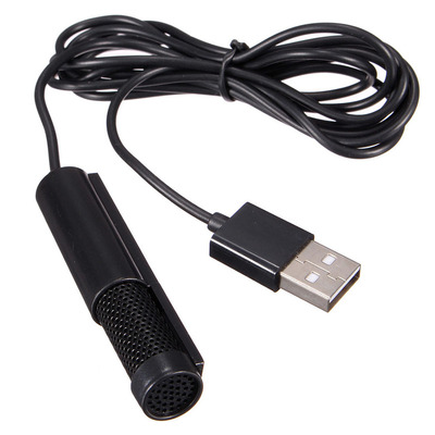 MINI MICROPHONE STUDIO CONDENSER WITH USB CABLE BLACK FOR PC