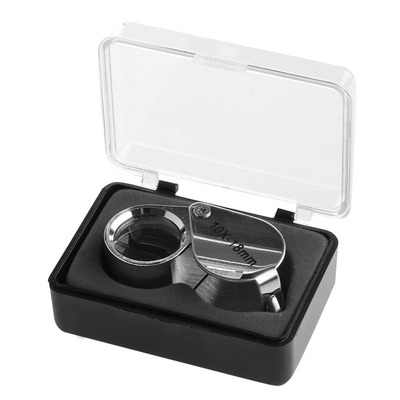 10X 18mm Triplet Jeweler Eye Loupe Magnifier Magnifying Glas