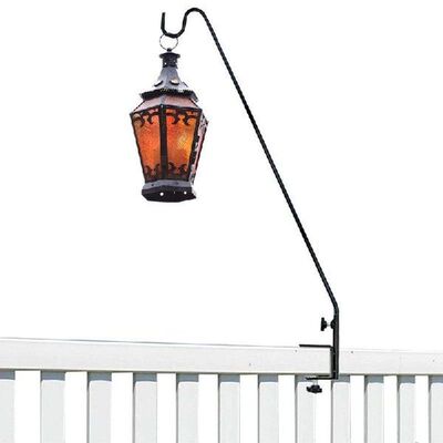 Bird Feeder Pole 2pcs Shepherds Hooks For Outdoor Porch