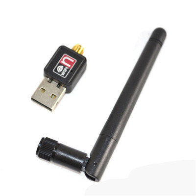 Mini 150Mbps USB WiFi Adapter LAN Card 802.11n/g/b + 2dbi An