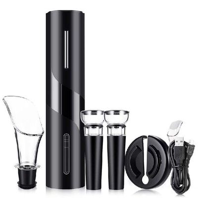 Electric Wine Opener Set,5-In-1 Automatic Wine Bottle