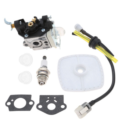 Carburetor Gaskets Primer Bulbs Fuel Line Filter Spark Plug