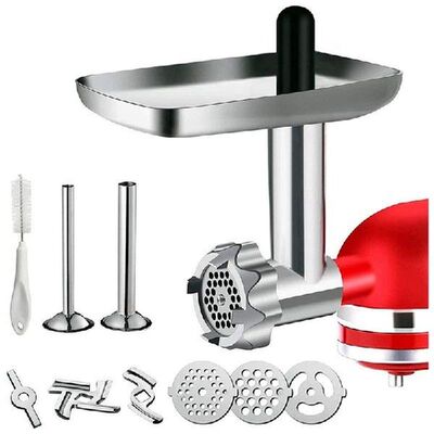 Metal Food Grinder Attachment For Kitchenaid Stand Mixers,
