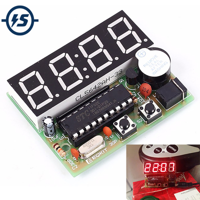 Digital Clock DIY Soldering Practice Kit 4-bit Great School