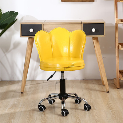 Nordic Office Chairs Lifting Leather Small Computer Chair