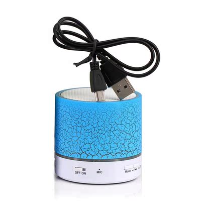 EU Fast Delivery  Colorful LED Light Bluetooth Speaker Bluet