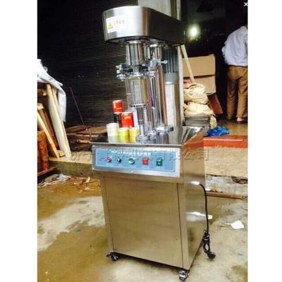 小型易拉罐端口封罐机中小型饮料厂电动封盖机台式易拉罐缝口机