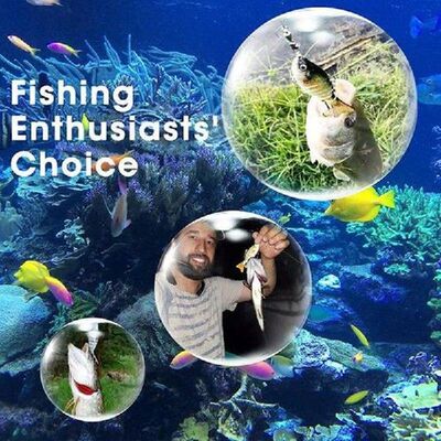 7pc Fishing Lures 5color Multi Jointed Swimbait Artificial