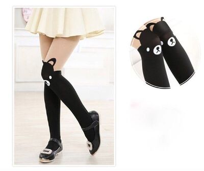 Kids Stocking Warm Socks Stockings Pantyhose Cartoon Bear