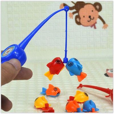 2 Fishing Rods Magnetic Fishing Toys For Children Classic