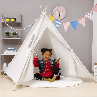 Carpa para bebé de dibujos animados, Tipi triangu