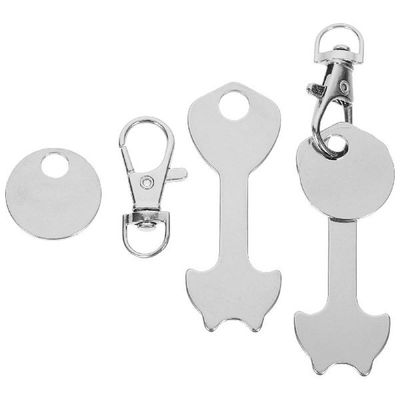 2Sets Portable Trolley Tokens Shopping Trolley Tokens