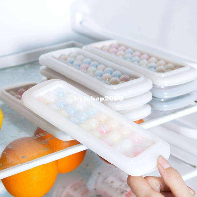 1PC Ice Lattice Mold 27 Holes Round Hockey Form Ice Maker Ki