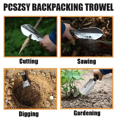 Not Easy to Rust Portable Digging Knife Gardening Trowels