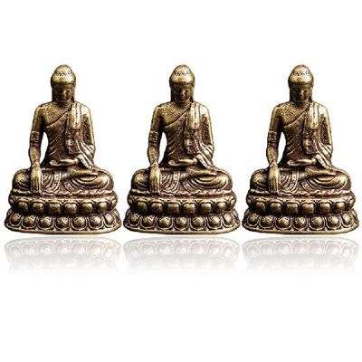 Brass Statue Figurine Chinese Decor Ornament Figure Desktop