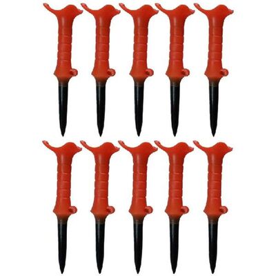 10Pcs Golf Tees Holder Ball Nail Sporting Training Aids Tee