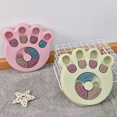 2021 new pet toy dog food turntable anti choking tableware