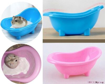 Cute Pet Hamster Bathing Toy Little Pet Bathroom Supplies