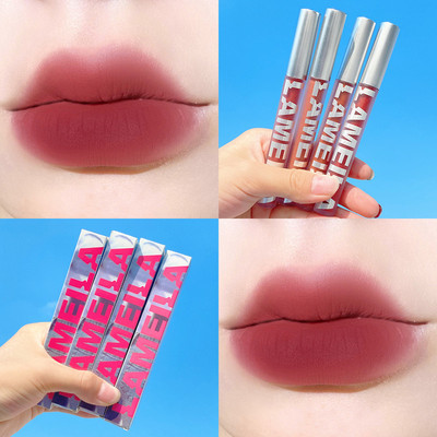 1pcs Red Velvet Liquid Lipsticks Long Lasting Matte Lip