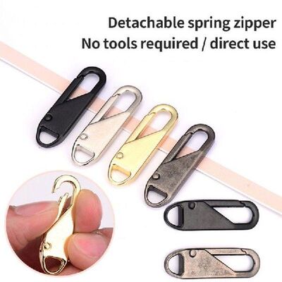 Detachable Zipper Puller Zipper Head Instant Zipper Repair