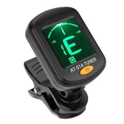 Clip-on Electronic Digital Guitar Tuner for Chromatic