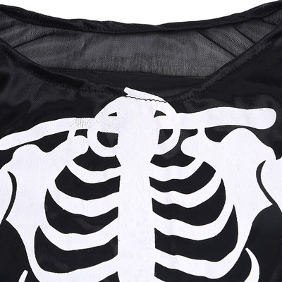 Halloween Ghost Skeleton Costume Robe Horror Vampire Zombie