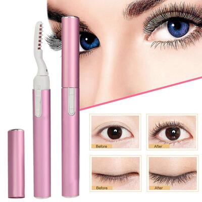 Portable Electric Perm Heated Eyelash Curler Long Lasting