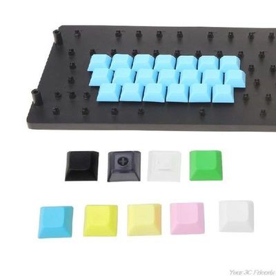 Keycaps PBT DSA 1u Keycaps Cetak Kosong untuk Keyboard