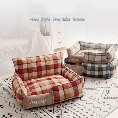 Cat Dog  Beds Removable Dog Kennel Nest Pet Mats Warm