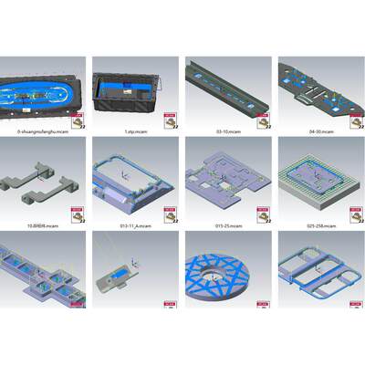 28款-mastercam2022-2025薄壁壳体类/完整刀路图档上机刀路图档