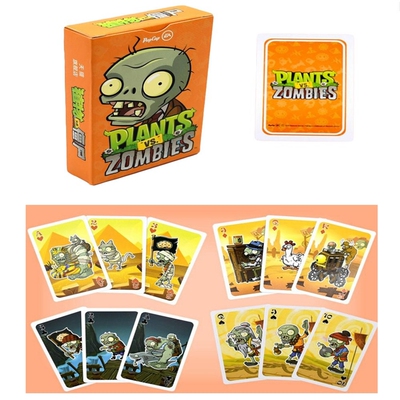 1 set Poker Paper Cards Plants vs Zombies Garden Warfare Sun
