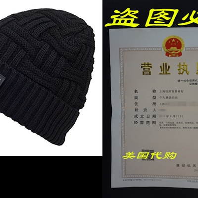 Spikerking Mens Winter Knitting Wool Warm Hat Daily Slouchy