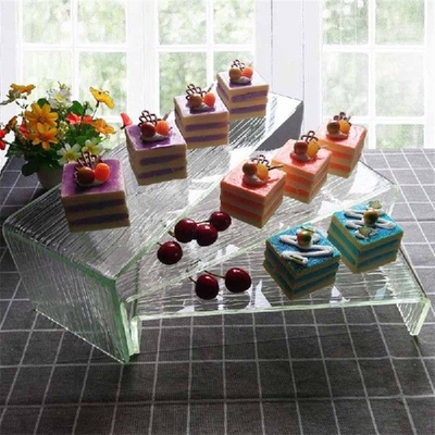 Sashimi Tray Acrylic Sushi Stand Showing Shelf Buffet