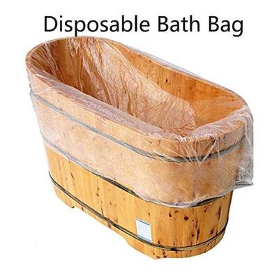 50PCS SPA Disposable Bath Bag, Larger Thickened Plastic Fil