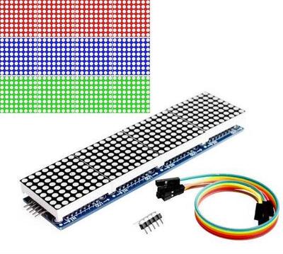 MAX7219 Dot Matrix Module For Microcontroller 4 In One Disp