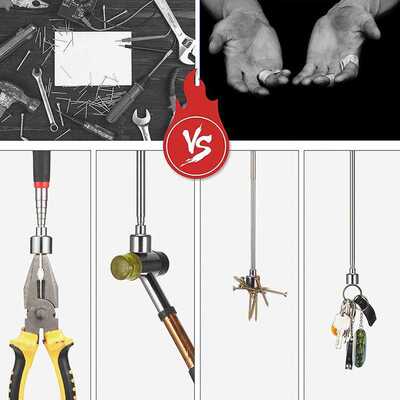 Telescoping Magnet Pick Up Tools Grip Extendable Long Reach
