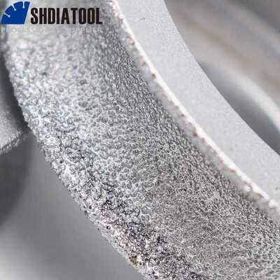 Vacuum Brazed Diamond Grinding Disc of Half-Round Edge 75mm