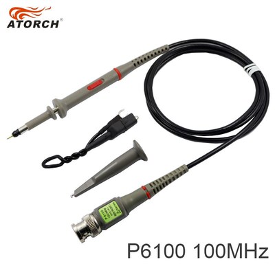 Oscilloscope Probe Kit DC-40MHz 100MHz Scope Test Probe Te