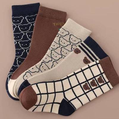 Children socks fall and winter baby boy sock cuhk students