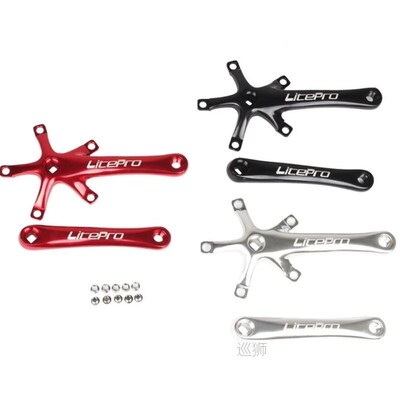 Litepro Bicycle Crankset Integrated Single Chainwheel Crank