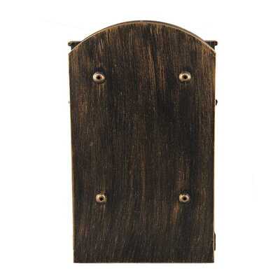 Retro Mailbox Villas Post Box European Lockable Outdoor Wall