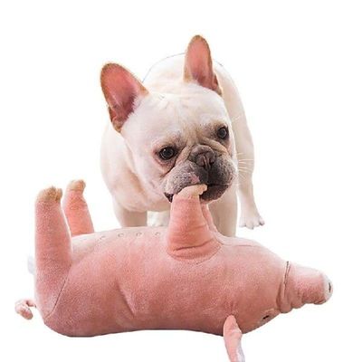 Funny Dog Toy Sound Squeaker For Dog Duck Pig Pink Stuffed