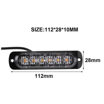 Led Side Marker Lights Amber Recovery Car 12V 24V LED Lighti