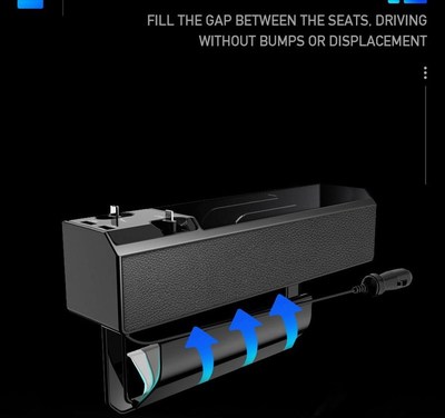 Car Seat Gap Storage Box Interior Auto Seat Crevice Organize