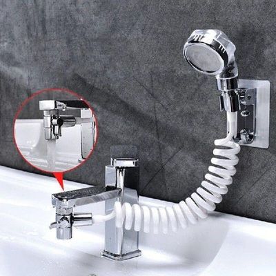 Faucet Extender Supercharged Shampoo Shower Head Set