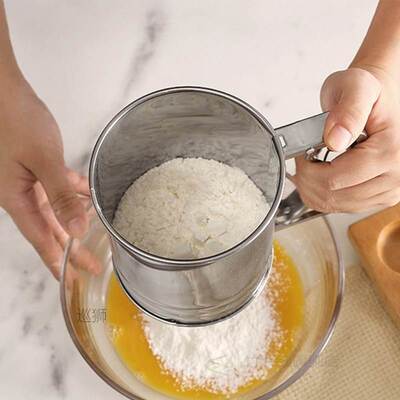 Sifter For Baking Flour Sifter Sieve Fine Mesh Stainless Ste