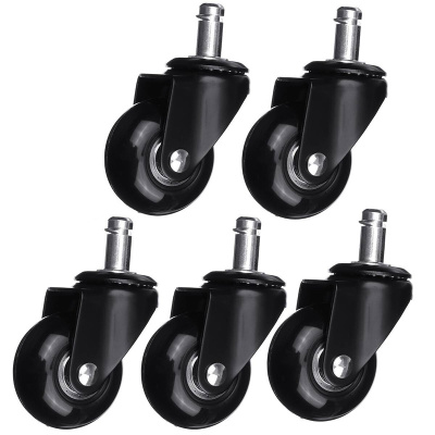 5PCS Office Chair Caster Wheels Roller Style Castor Wheel Re