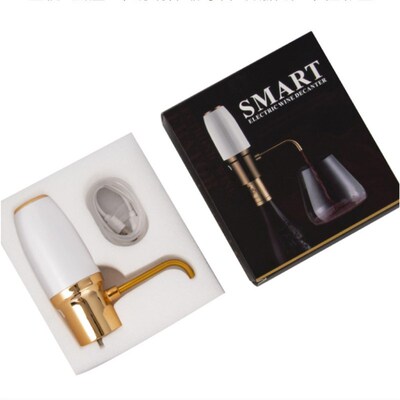 Electric Decanter Portable Smart Wine Pump Quick Wine Aerato