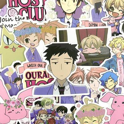 10/50Pcs/Pack Anime Ouran High School Host Club Graffiti St