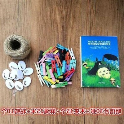 Hanging photo wall hanging rope arranging art hangers